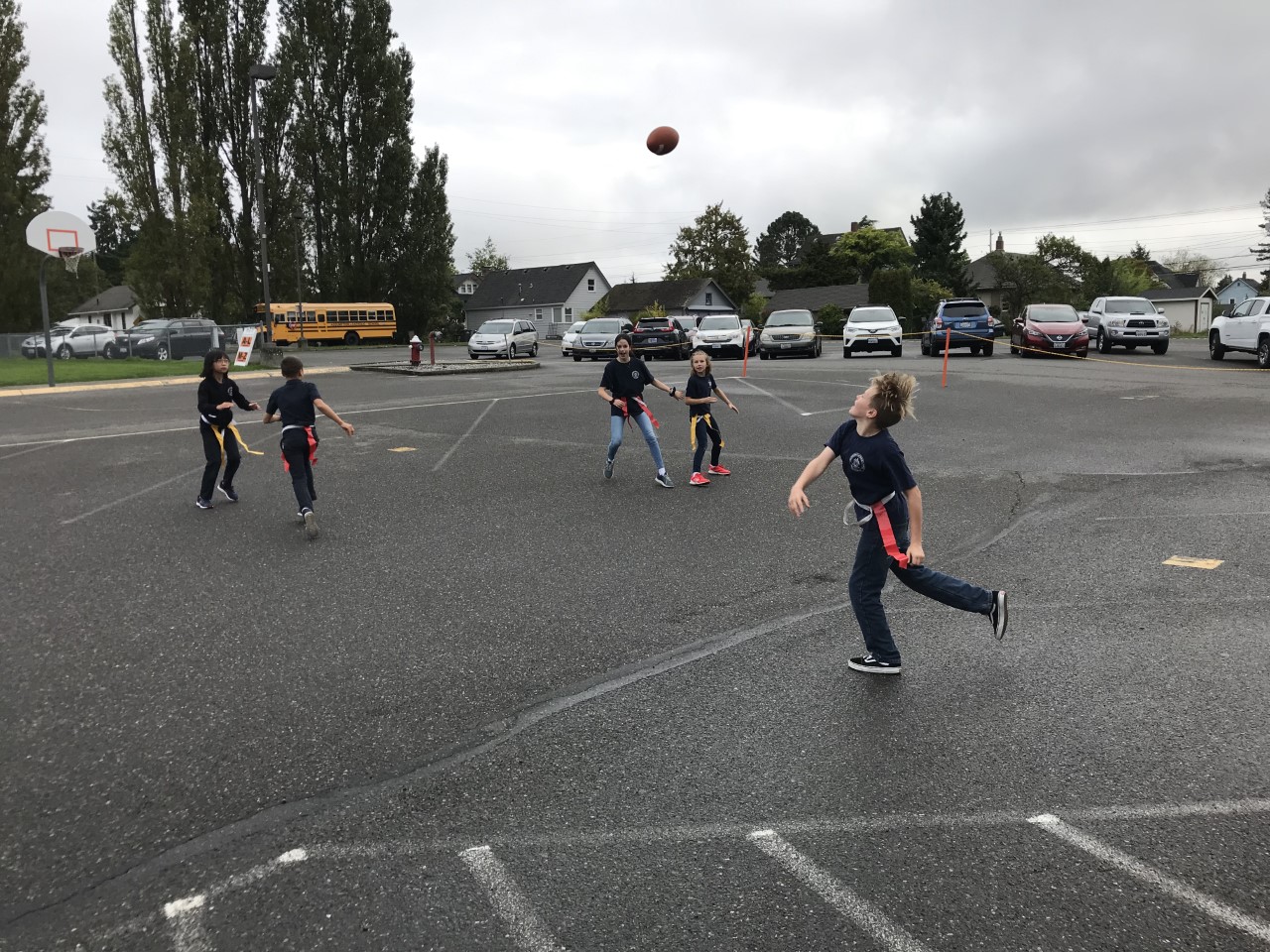 flag football Baynes – ACS Fifth Grade
