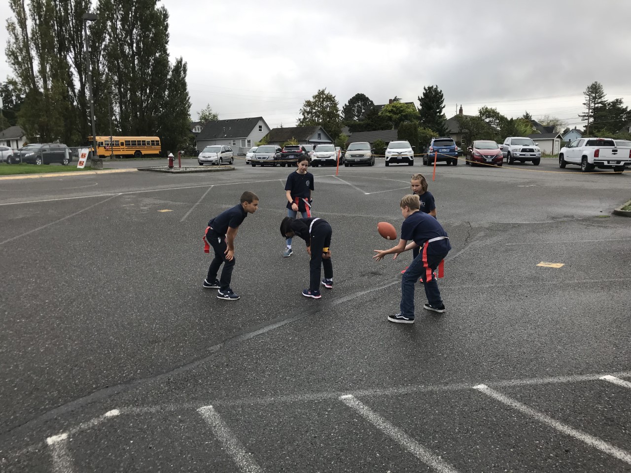 flag football hike – ACS Fifth Grade